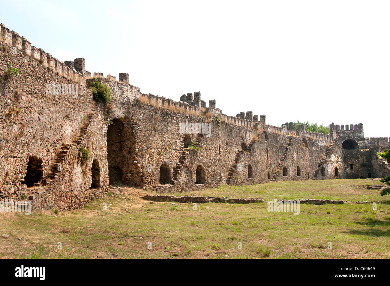 Mamure Castle Turkey medieval castle in the Anamur district of Mersin ...