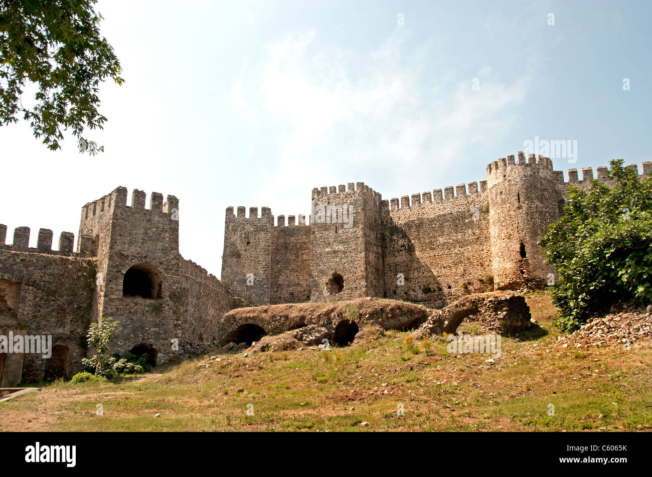 Mamure Castle Turkey medieval castle in the Anamur district of Mersin ...