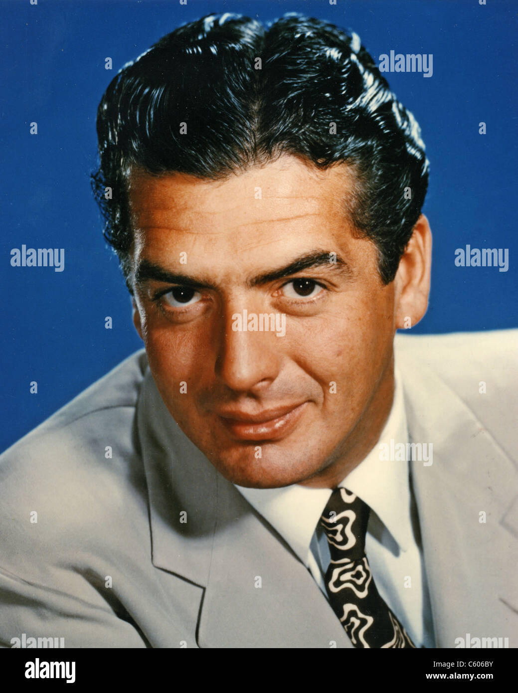 VICTOR MATURE (1913-1999) US stage and film actor about 1950 Stock ...