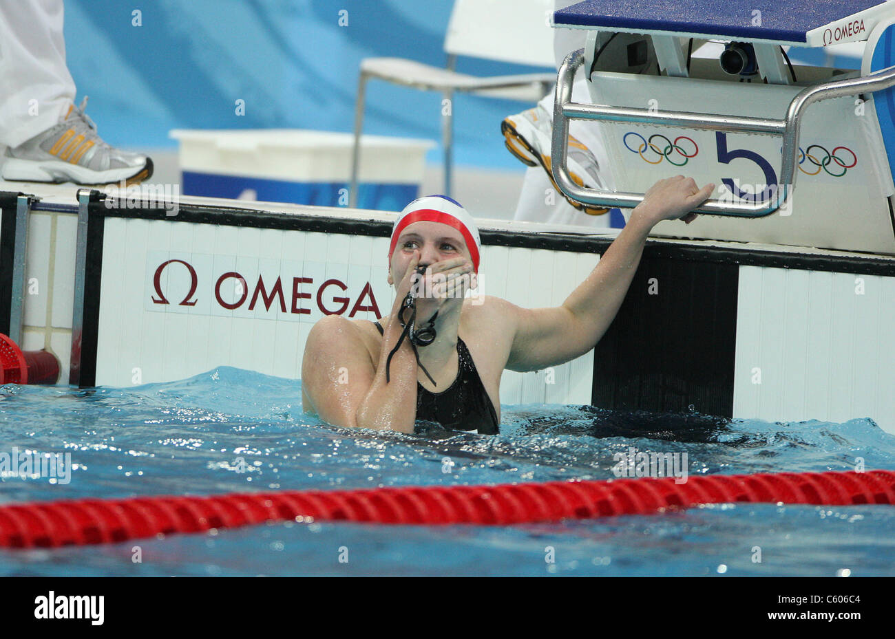 Rebecca Adlington Womens 400m Freestyle Final Olympic Stadium Beijing
