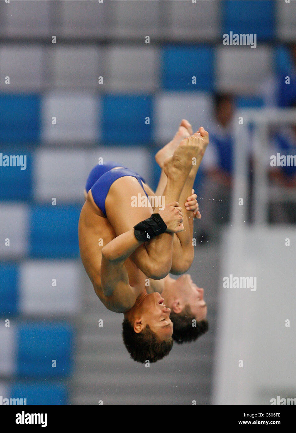 TOM DALEY & BLAKE ALDRIDGE SYNCHRONIZED DIVING OLYMPIC STADIUM BEIJING ...