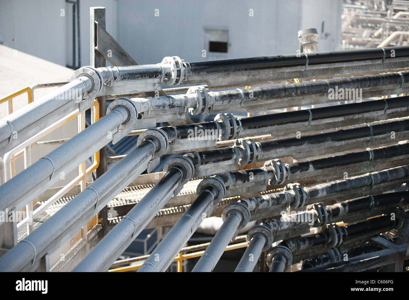 Industrial Complex Pipes High Resolution Stock Photography and Images ...