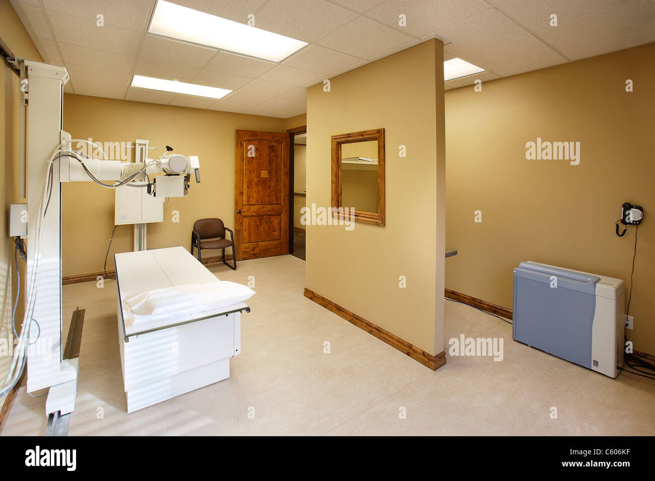 The x-ray room in a medical clinic Stock Photo - Alamy