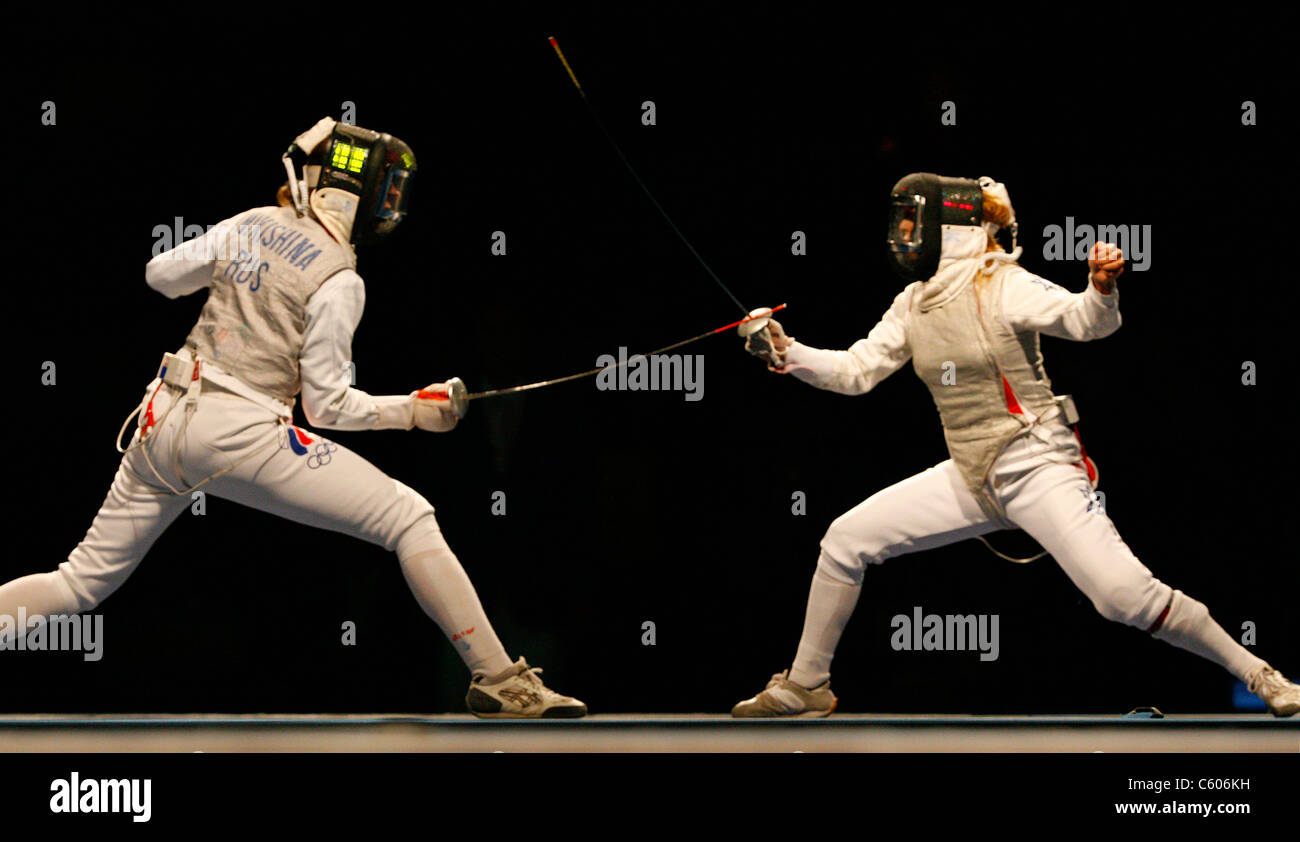 WOMENS OLYMPIC FENCING WOMENS OLYMPIC FENCING OLYMPIC STADIUM BEIJING ...