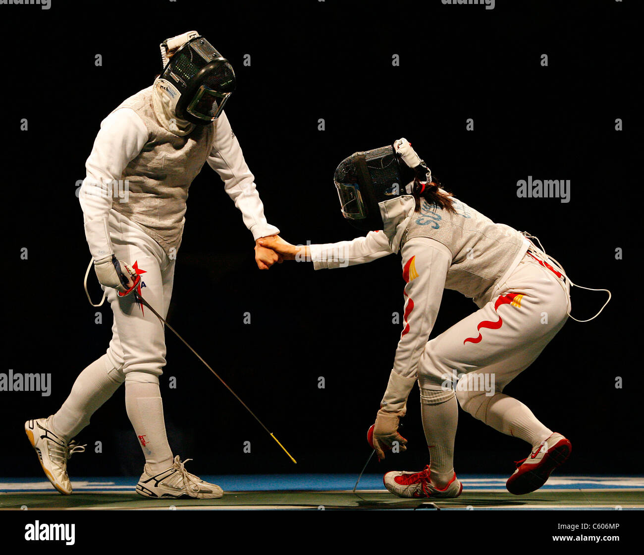 WOMENS OLYMPIC FENCING WOMENS OLYMPIC FENCING OLYMPIC STADIUM BEIJING ...