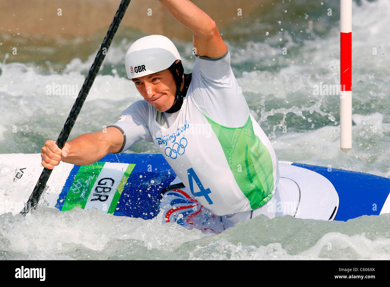 DAVID FLORENCE MENS CANOE SINGLE C1 OLYMPIC STADIUM BEIJING CHINA 12 ...