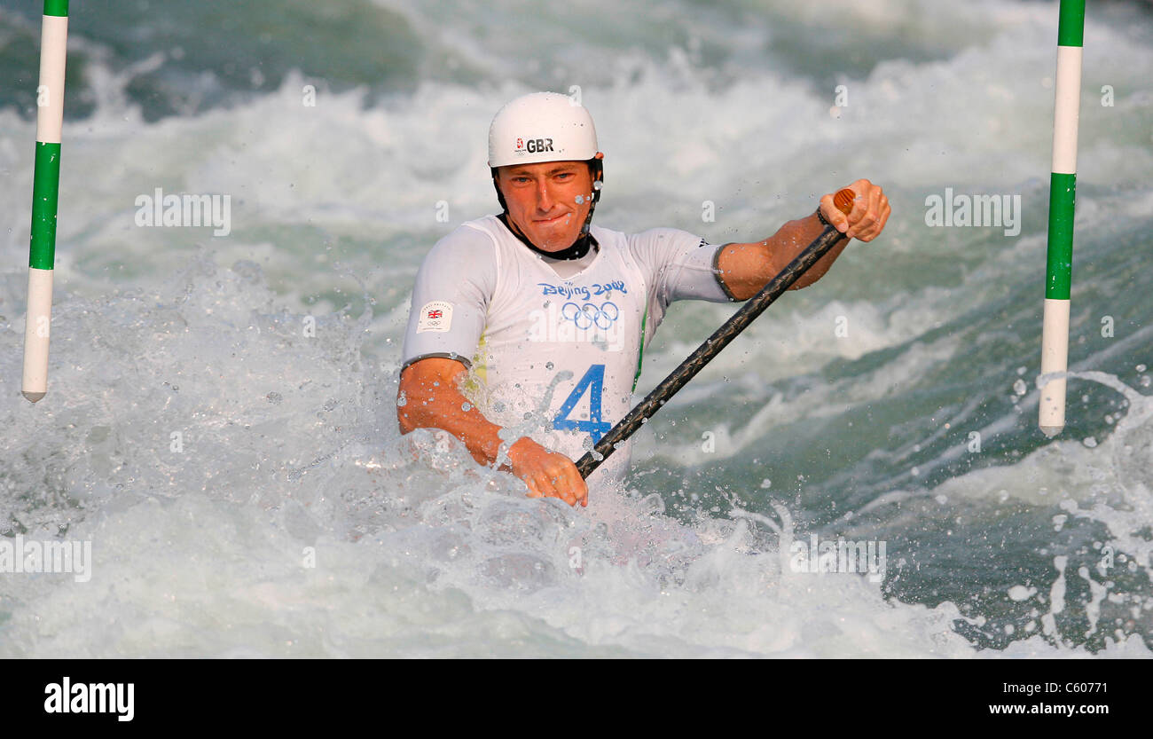 DAVID FLORENCE MENS CANOE SINGLE C1 OLYMPIC STADIUM BEIJING CHINA 12 ...