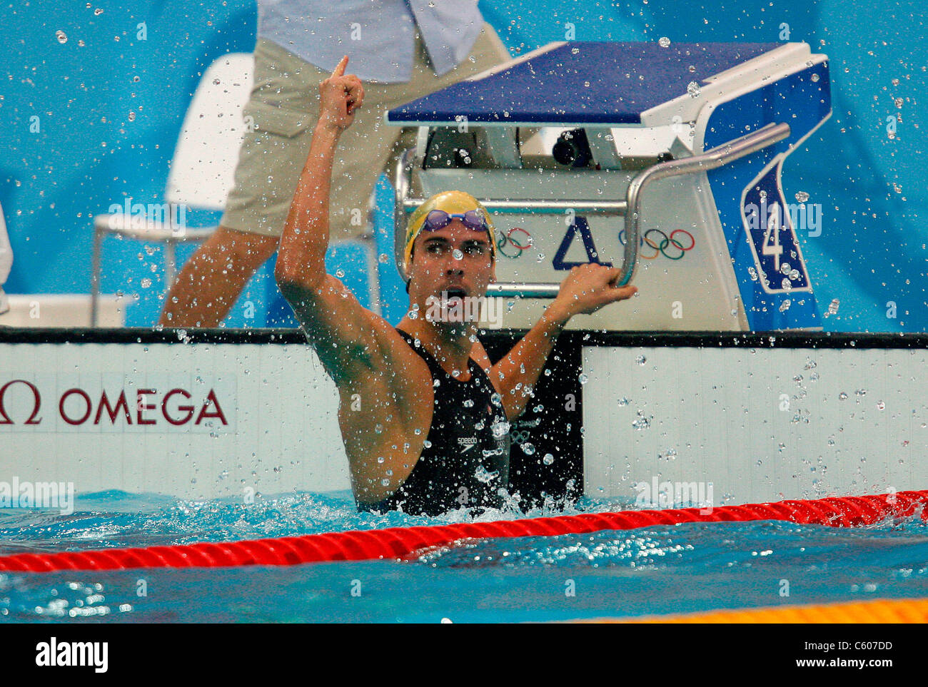 EAMON SULLIVAN MENS 100M FREESTYLE OLYMPIC STADIUM BEIJING CHINA 13 ...