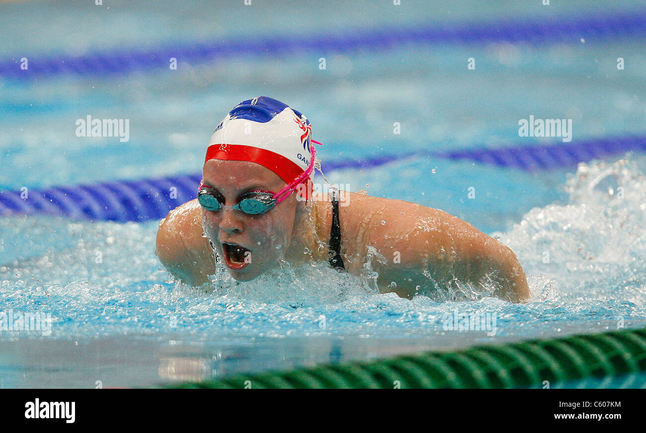 ELLEN GANDY WOMENS 200M BUTTERFLY OLYMPIC STADIUM BEIJING CHINA 13 August 2008 Stock Photo - Alamy