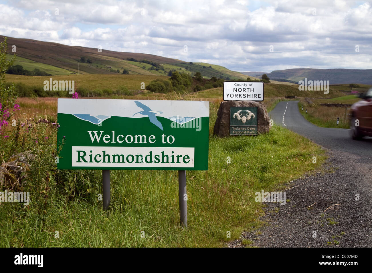 Yorkshire County Boundary High Resolution Stock Photography and Images ...