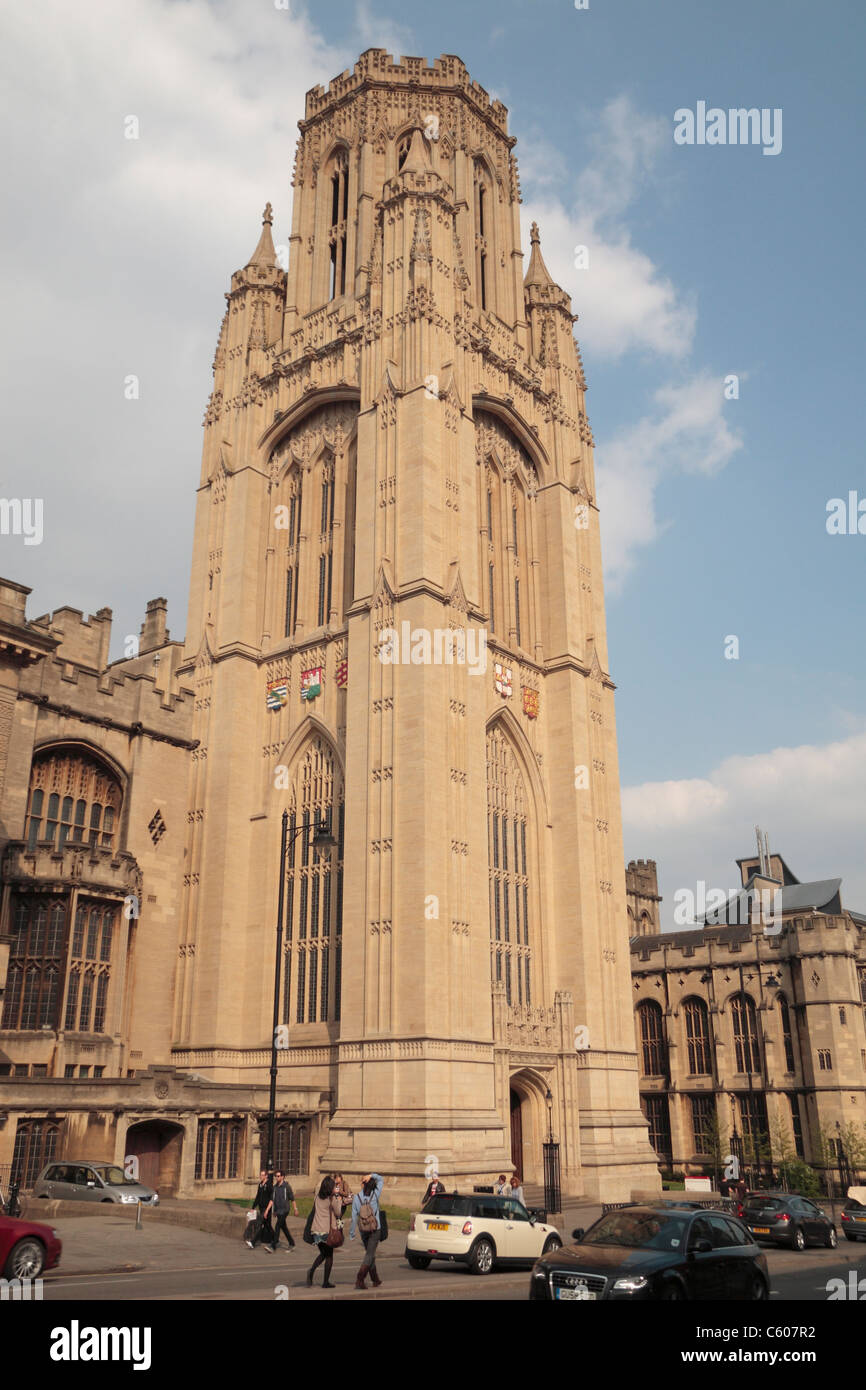 The Wills Memorial Building, part of the University of Bristol, Bristol ...