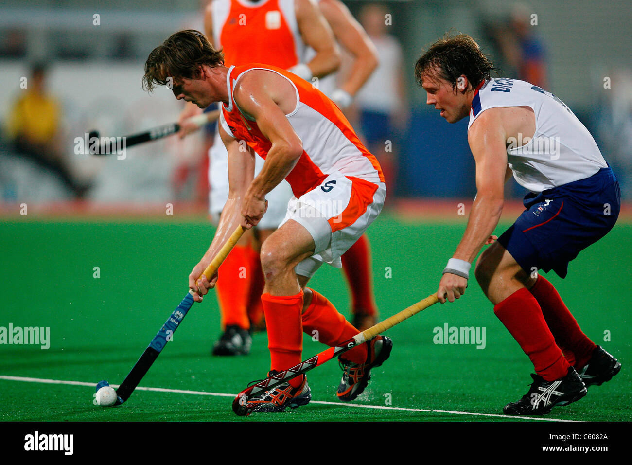 ROB DERIKX & STEPHEN DICK ENGLAND V HOLLAND OLYMPIC STADIUM BEIJING ...