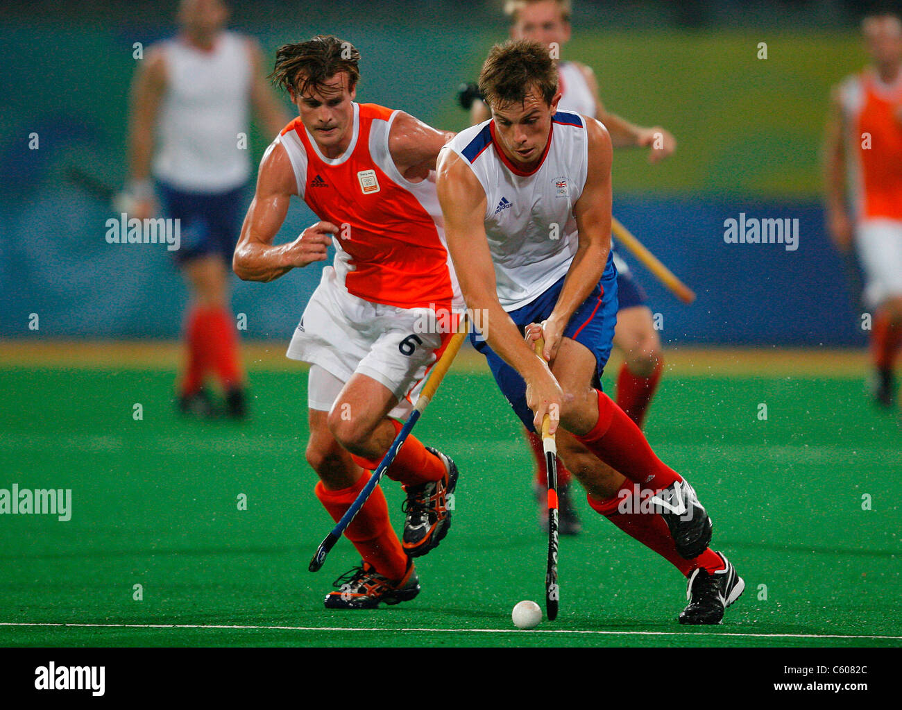 THOMAS BOERMA & MATT DALY ENGLAND V HOLLAND OLYMPIC STADIUM BEIJING ...
