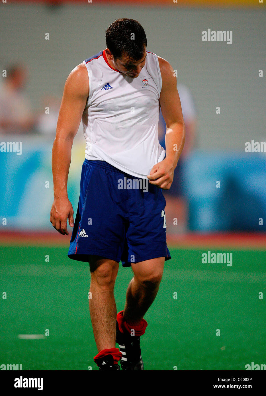 JAMES TINDALL ENGLAND V HOLLAND OLYMPIC STADIUM BEIJING CHINA 13 August ...