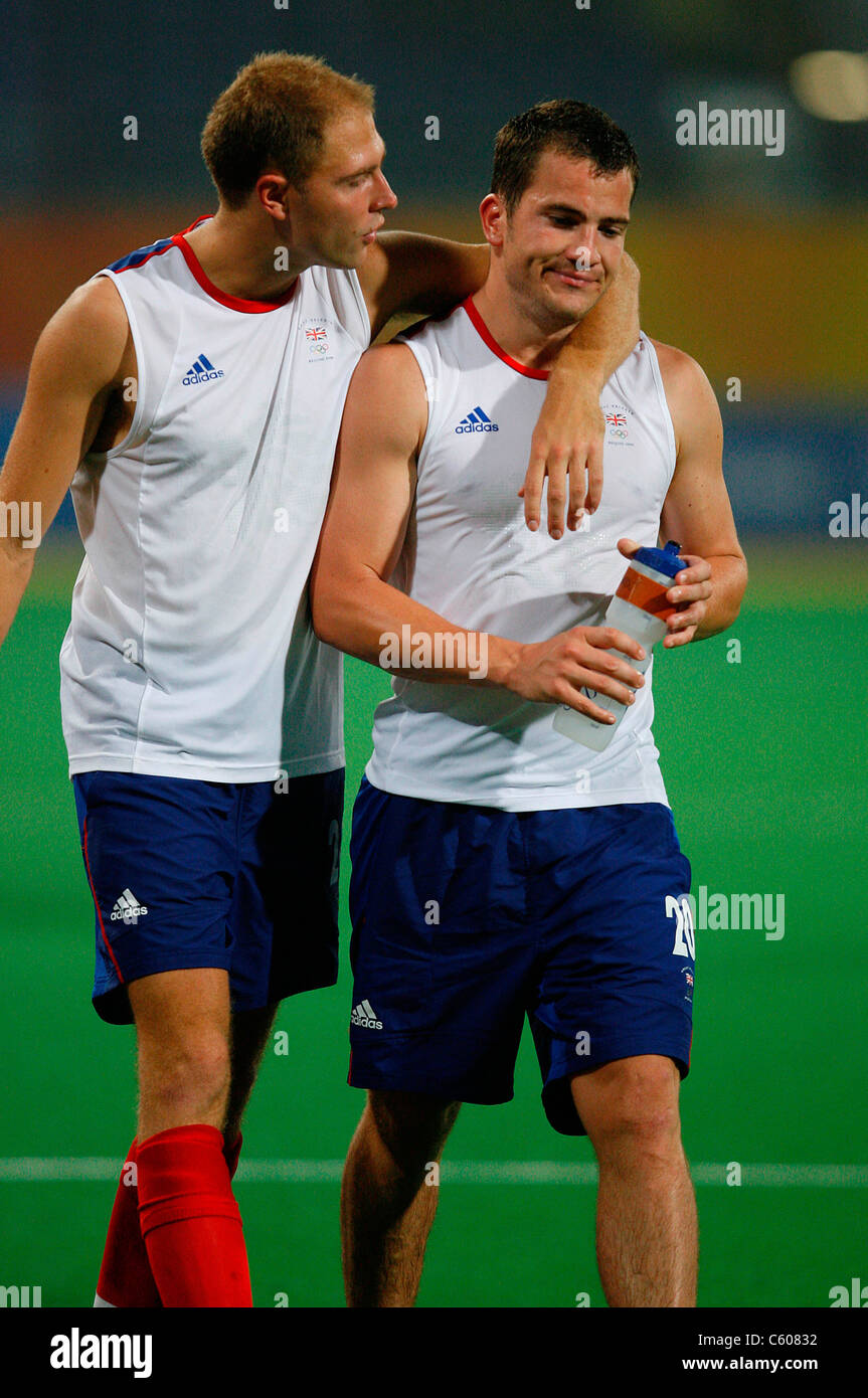 BEN MARSDEN & JAMES TINDALL ENGLAND V HOLLAND OLYMPIC STADIUM BEIJING ...