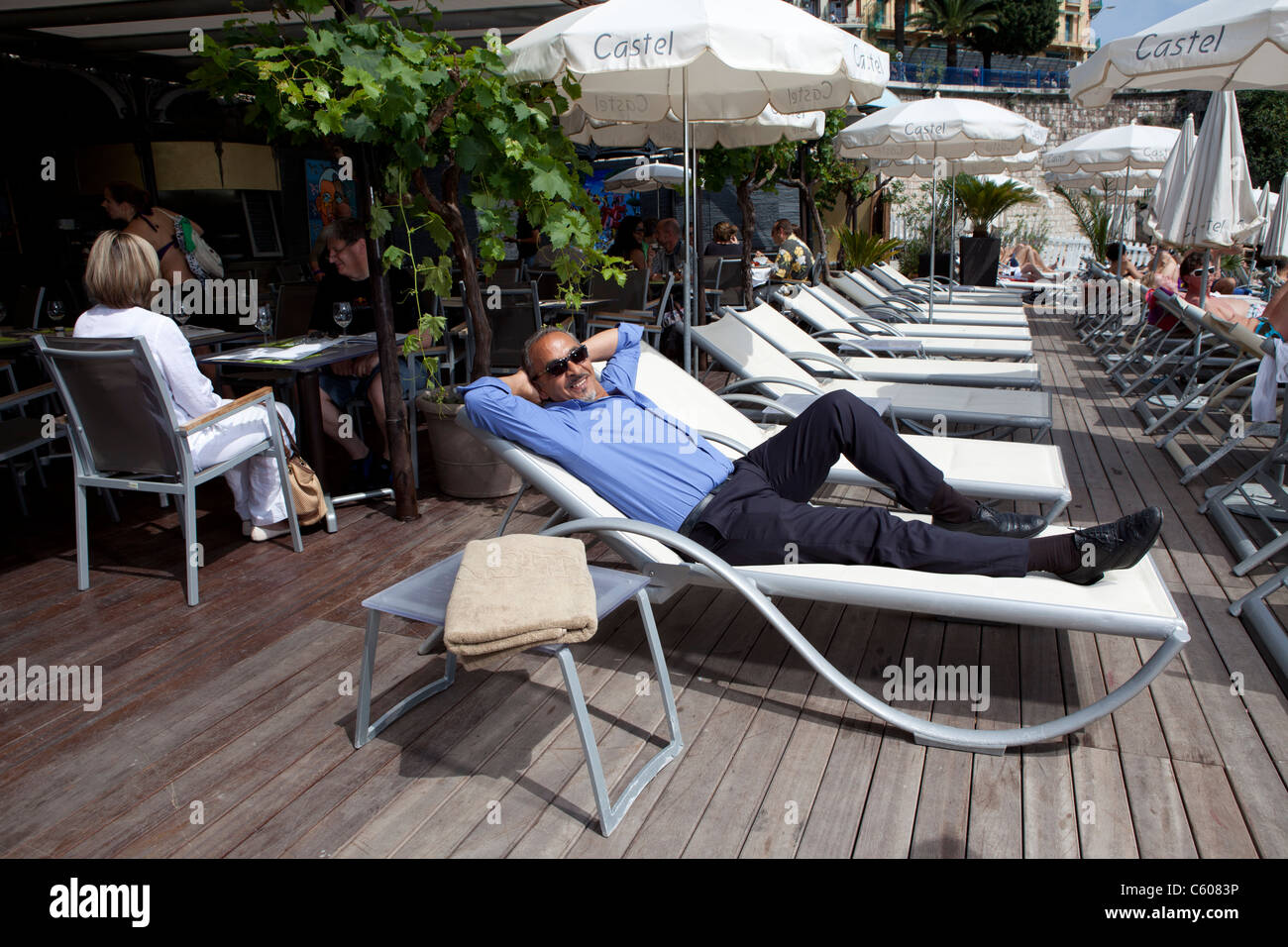 Castel beach nice hi-res stock photography and images - Alamy