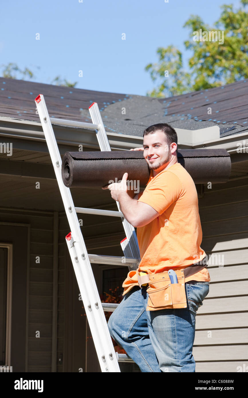 Rolled ladder hi-res stock photography and images - Alamy