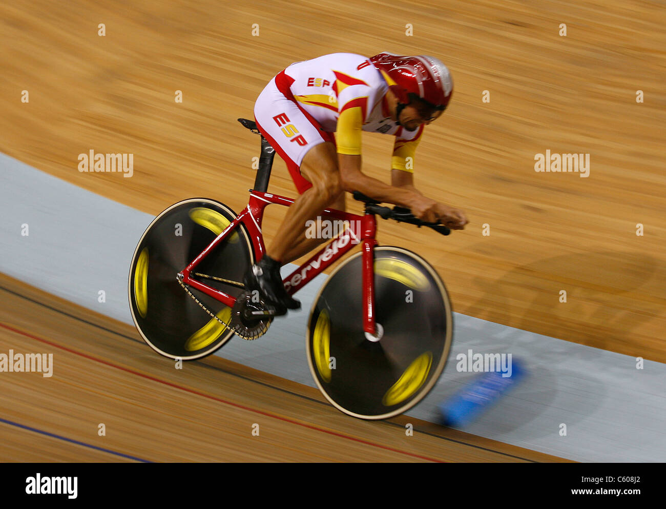 SERGIN ESCOBAR SPAIN OLYMPIC STADIUM BEIJING CHINA 15 August 2008 Stock ...