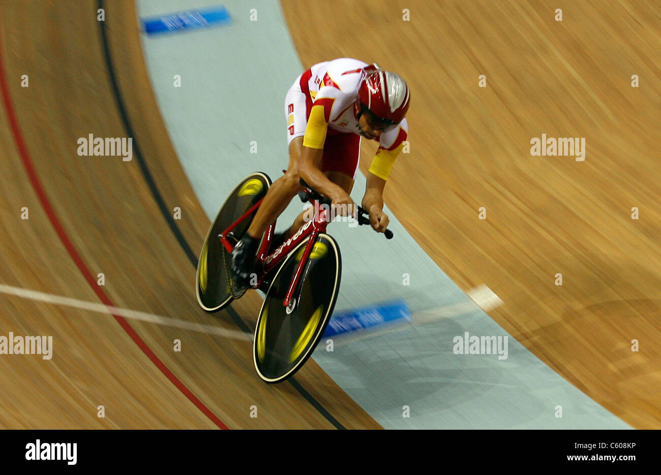 SERGIN ESCOBAR SPAIN OLYMPIC STADIUM BEIJING CHINA 15 August 2008 Stock ...