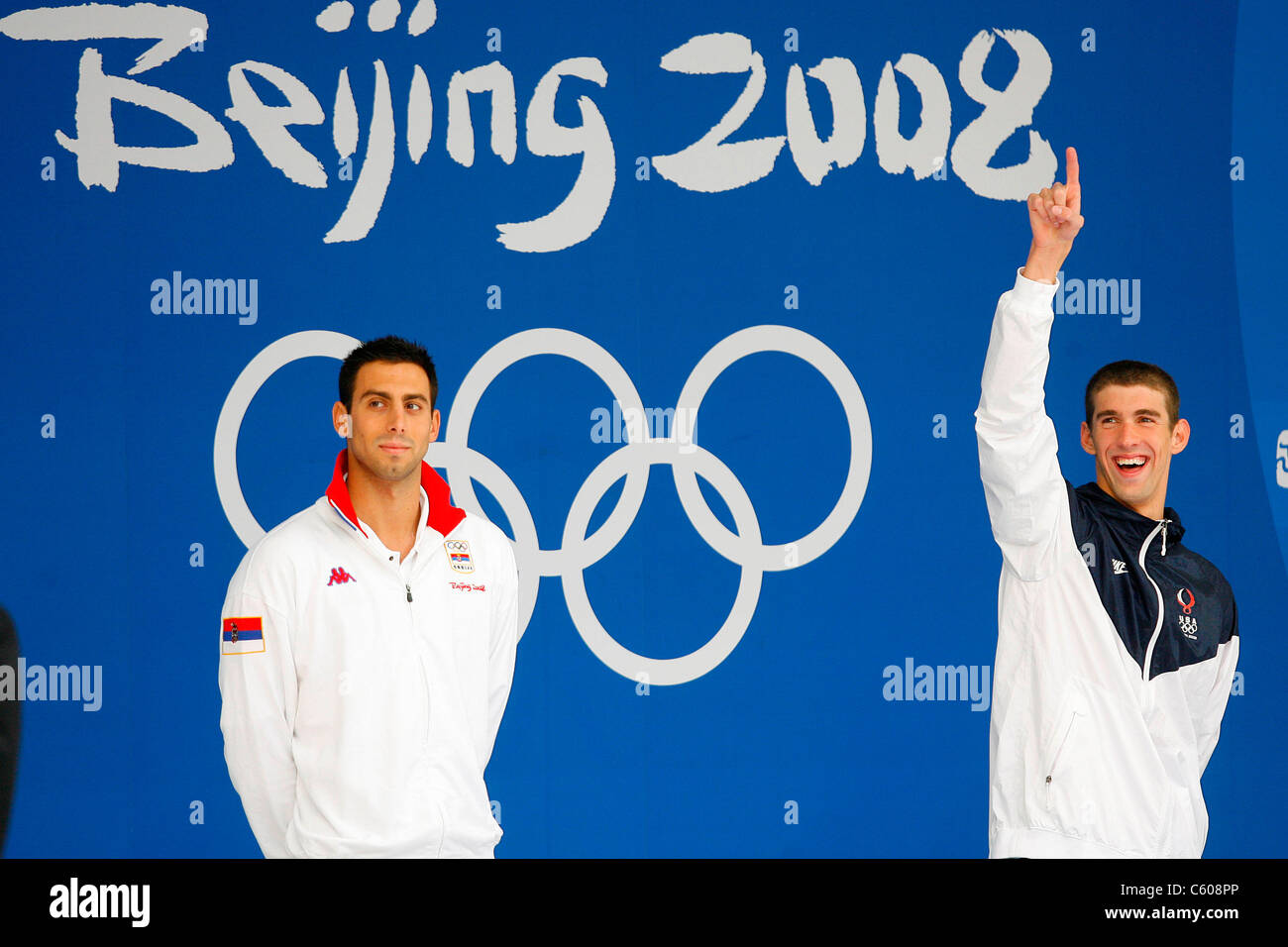 Michael phelps milorad cavic mens High Resolution Stock Photography and ...