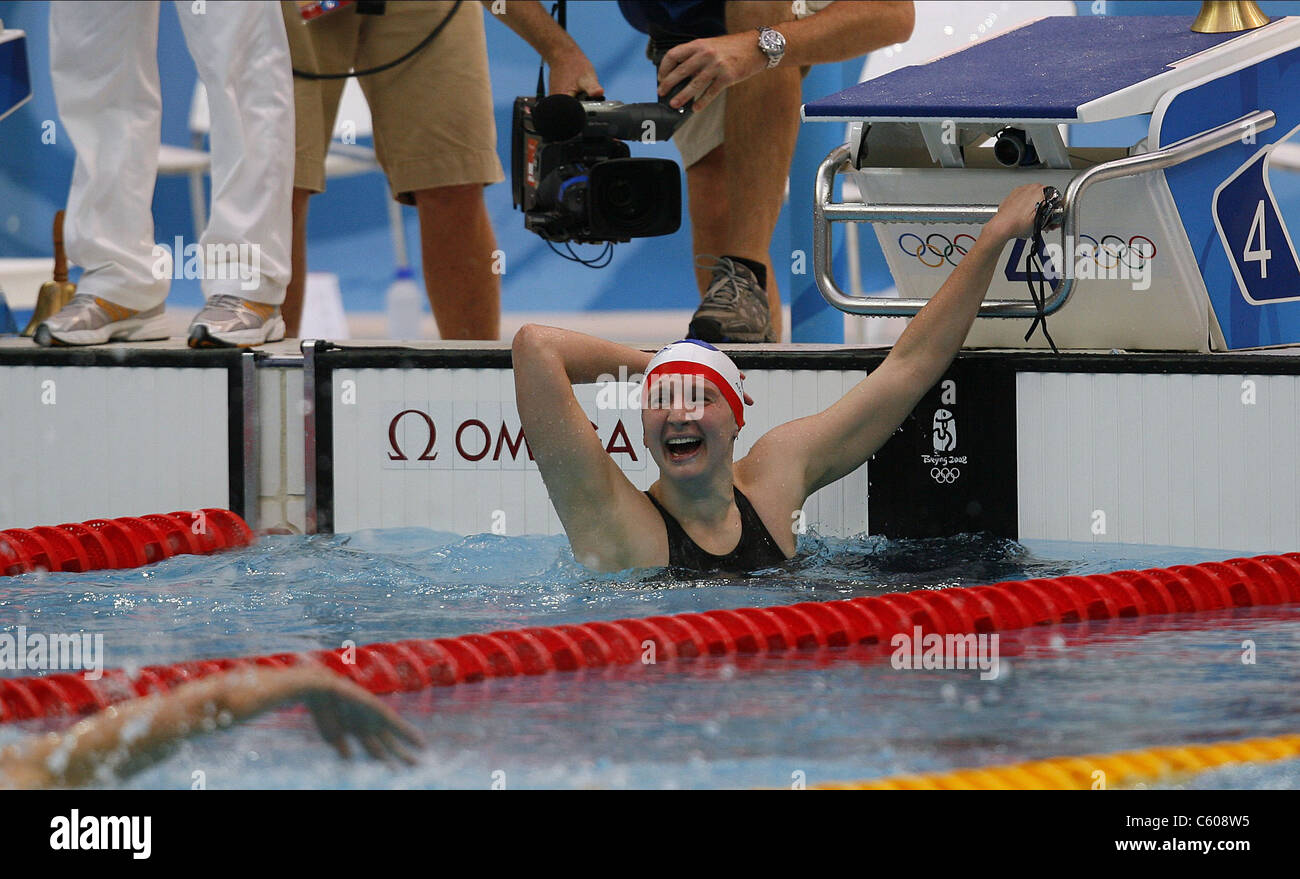 Rebecca Adlington Great Britain Olympic Stadium Beijing China 16 August