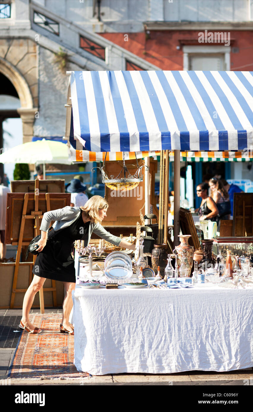 Brocante vintage france hi-res stock photography and images - Alamy