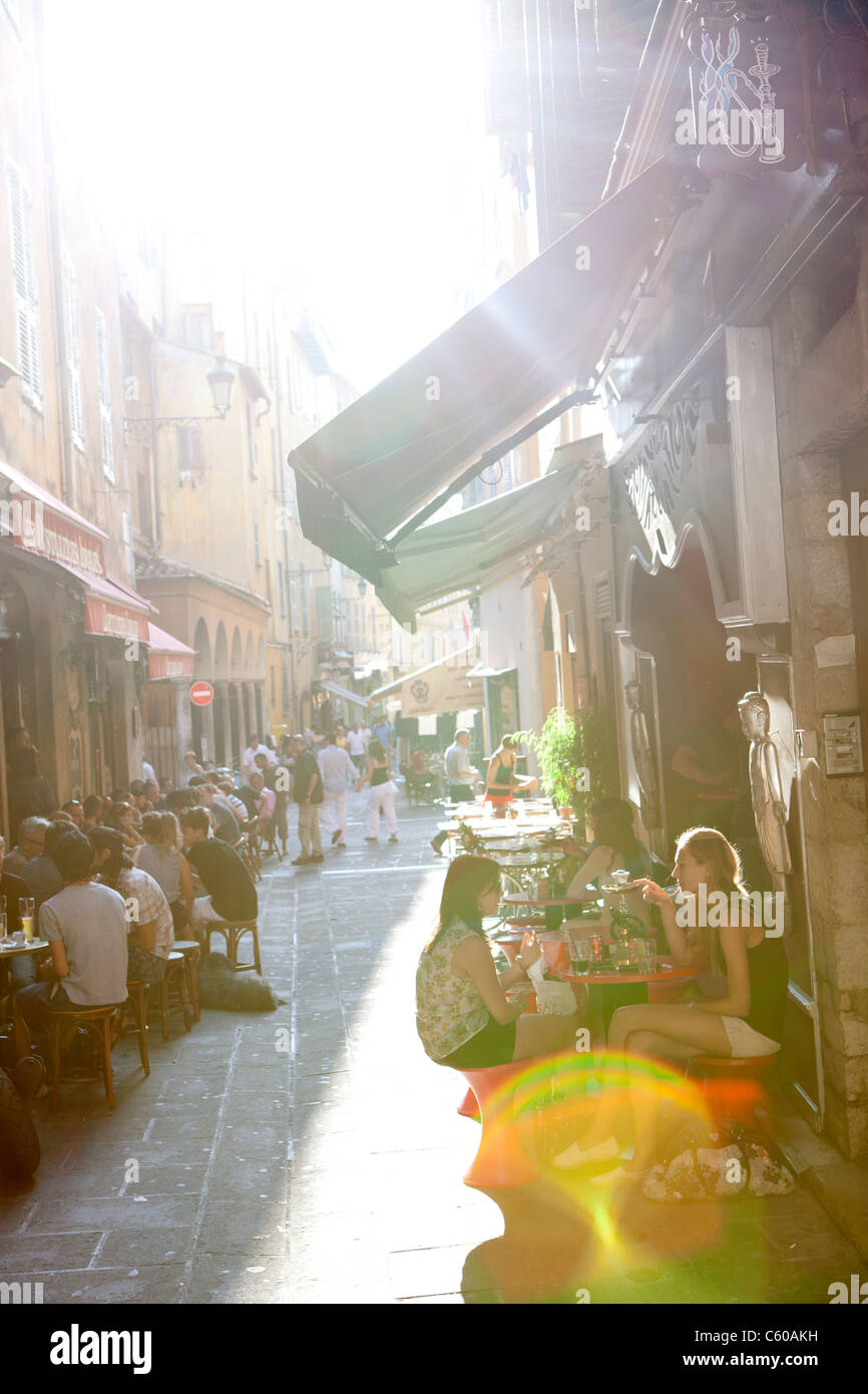French seafront street hi-res stock photography and images - Alamy