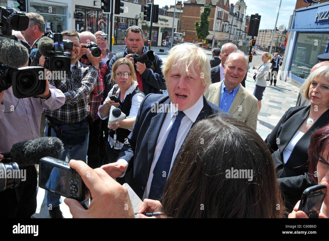 Boris johnson angry hi-res stock photography and images - Alamy
