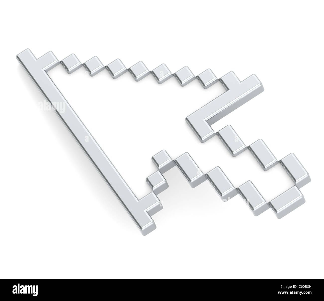 Computer mouse cursor metal hi-res stock photography and images - Alamy