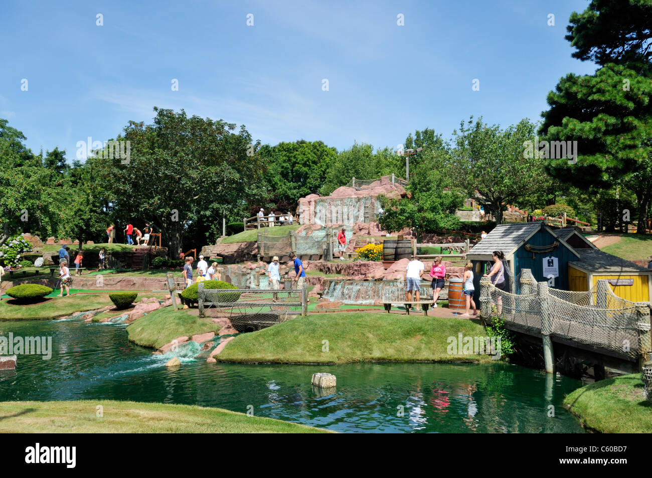 Pirate's cove adventure mini golf High Resolution Stock Photography and ...
