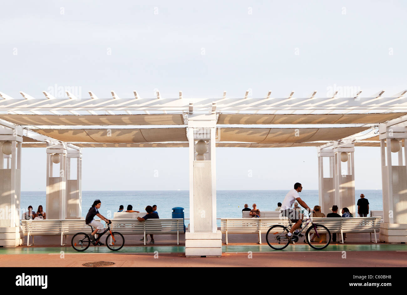 Promenade des Anglais, Seafront, Nice, France Stock Photo - Alamy