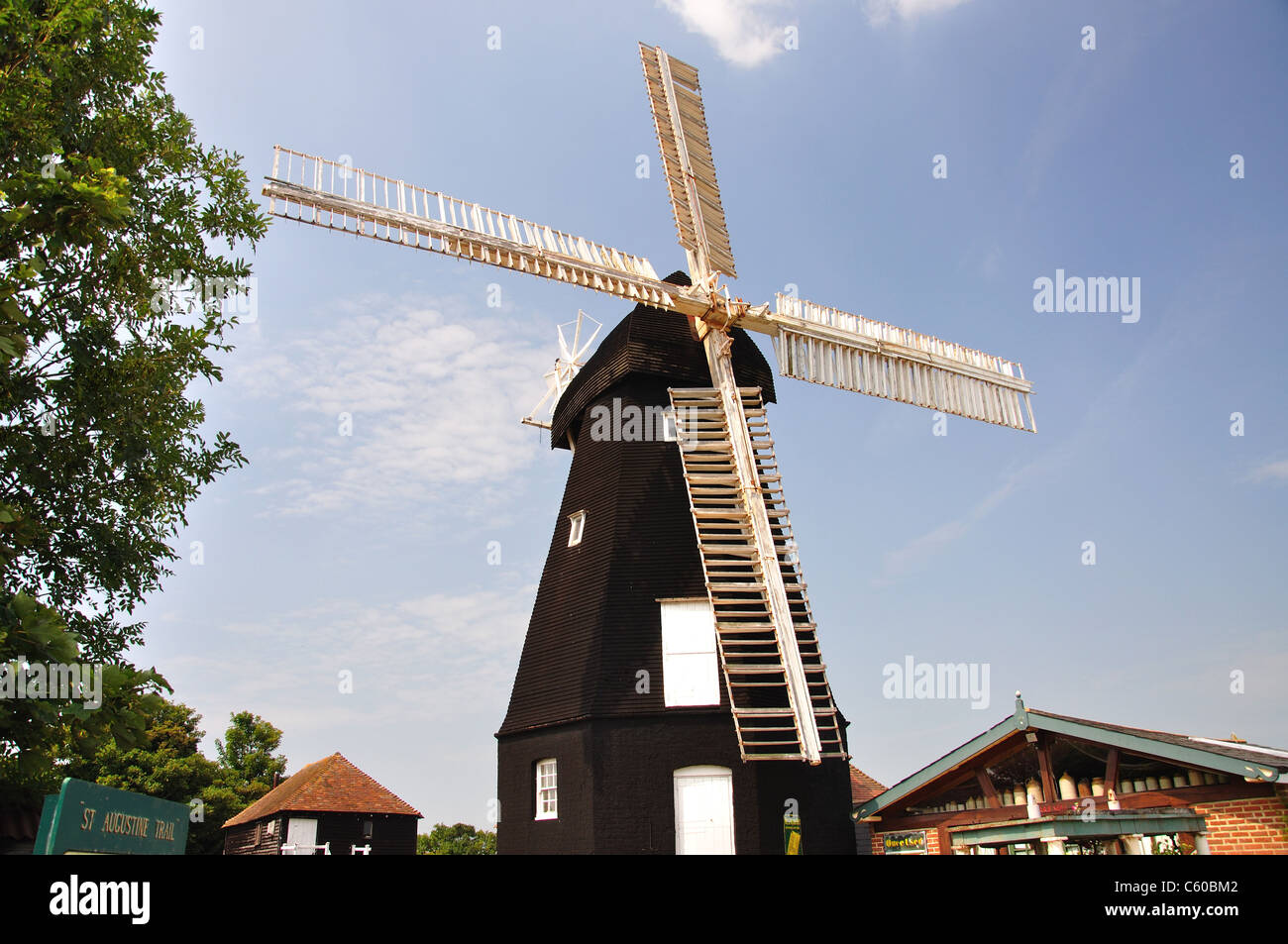 Sarre Windmill, Sarre, Thanet District, Kent, England, United Kingdom ...