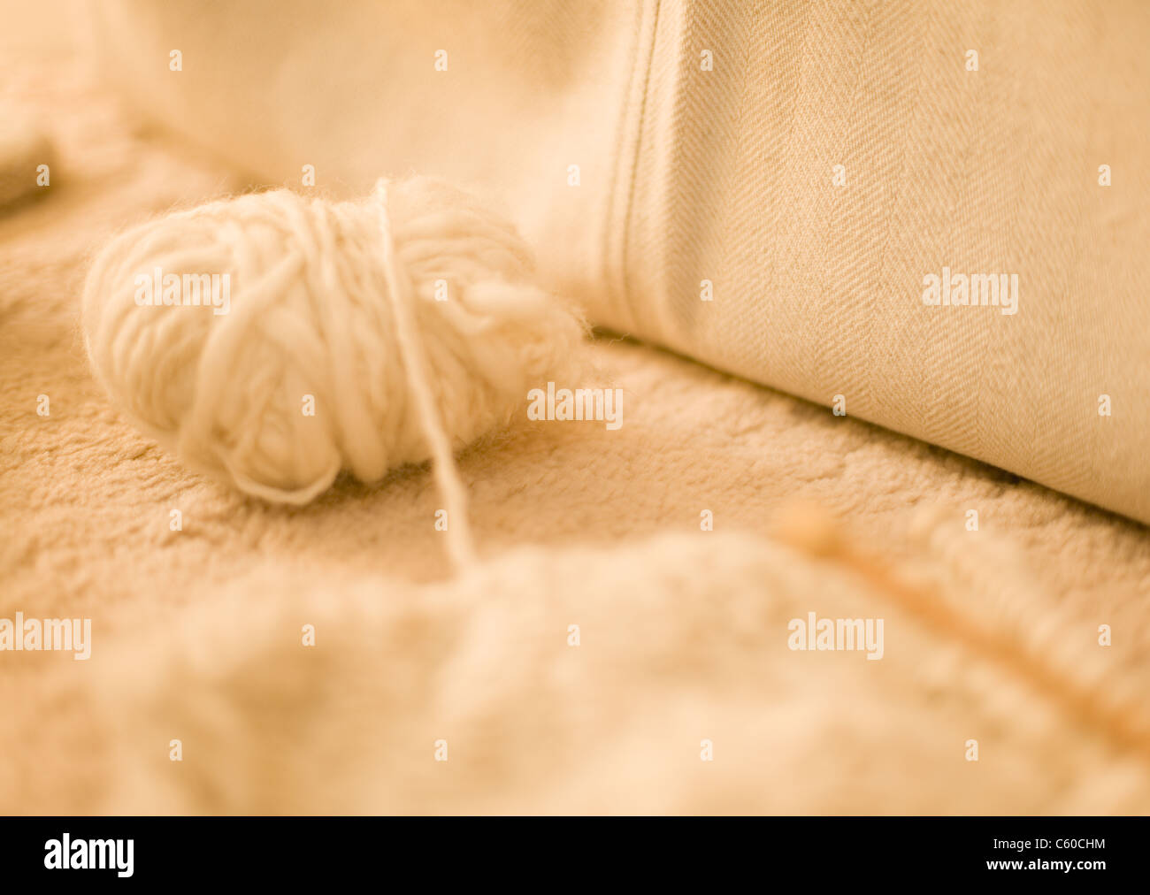 Balls of yarn Stock Photo - Alamy