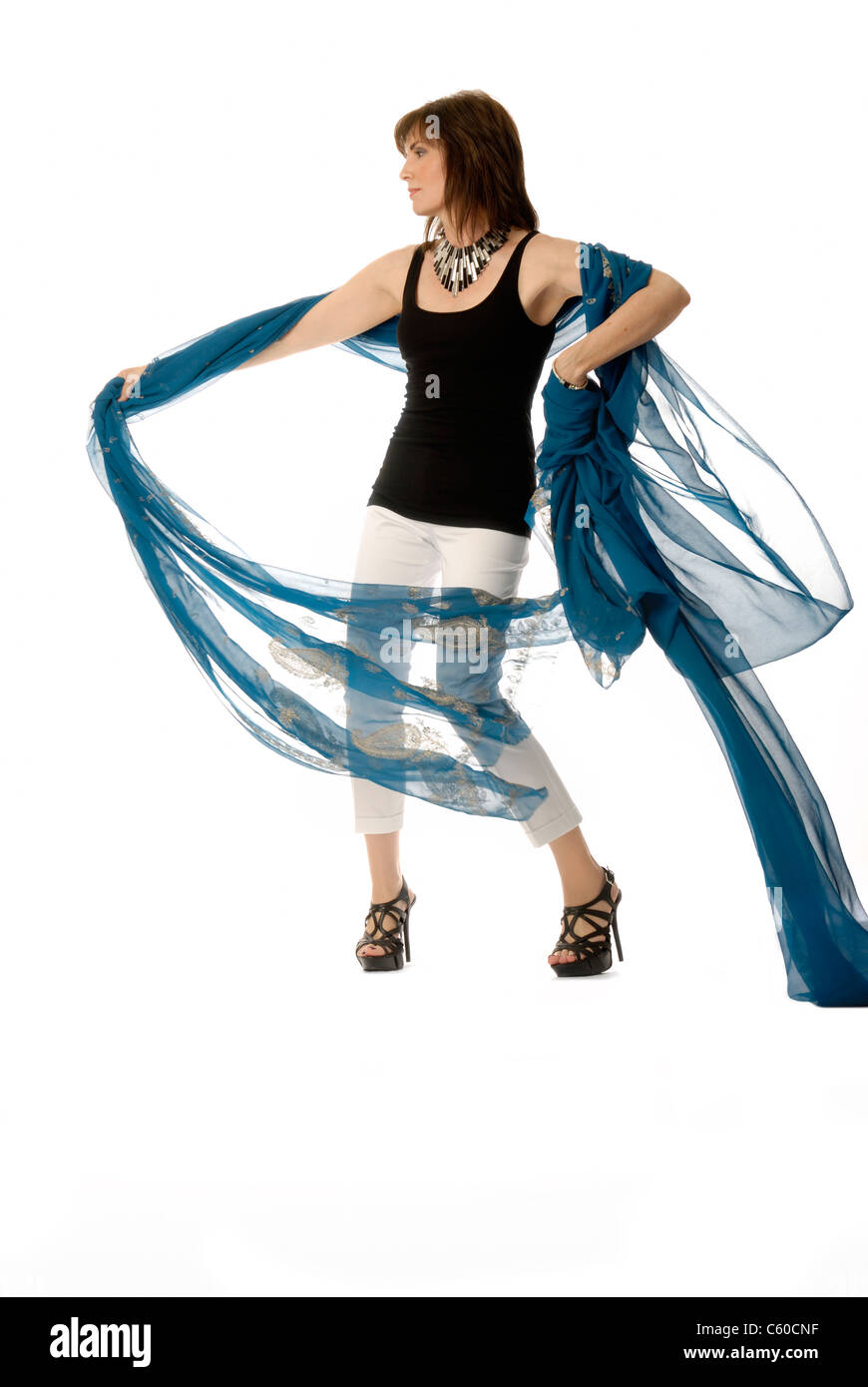 Black sheer pants Cut Out Stock Images & Pictures - Alamy
