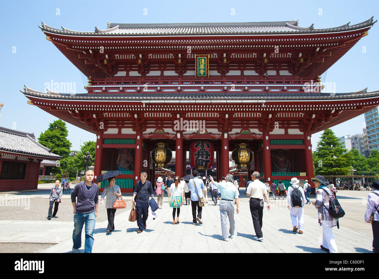 Asakusa temple in Tokyo, Japan Stock Photo - Alamy