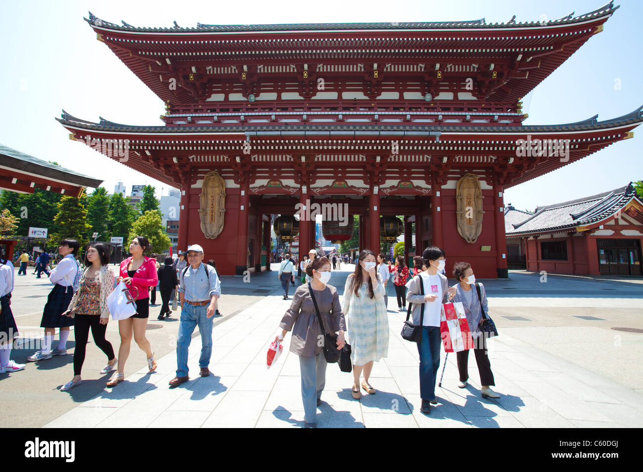 Asakusa temple in Tokyo, Japan Stock Photo - Alamy