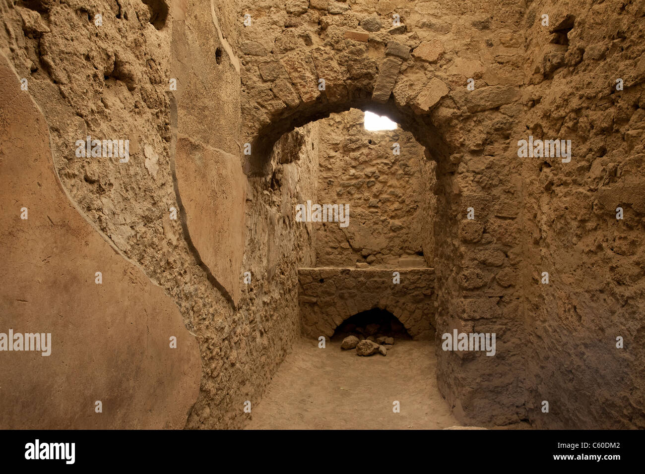 Pompeii Italy ruins of ancient city after the destruction by eruption ...