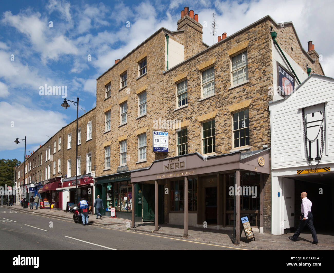 Highgate High Street, Highgate Village, London, England, UK Stock Photo ...