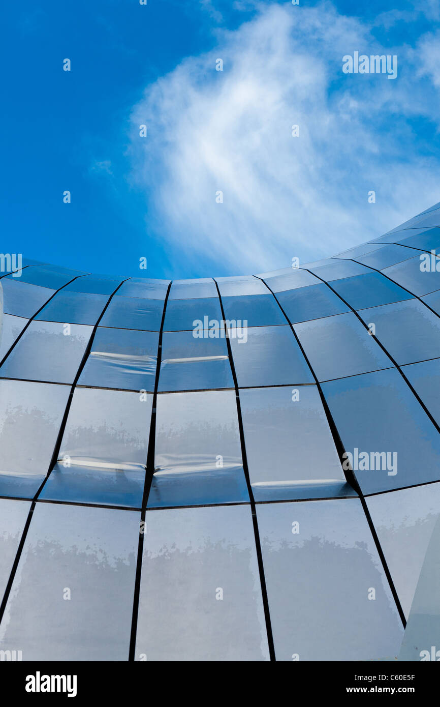 Glass structure of the Sage Building, Gateshead, England Stock Photo ...