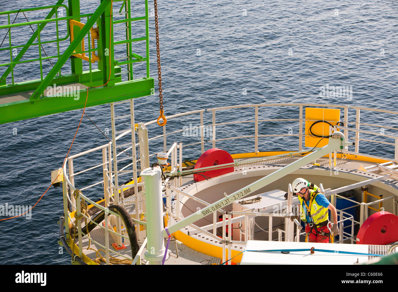 Steel monopile hi-res stock photography and images - Alamy