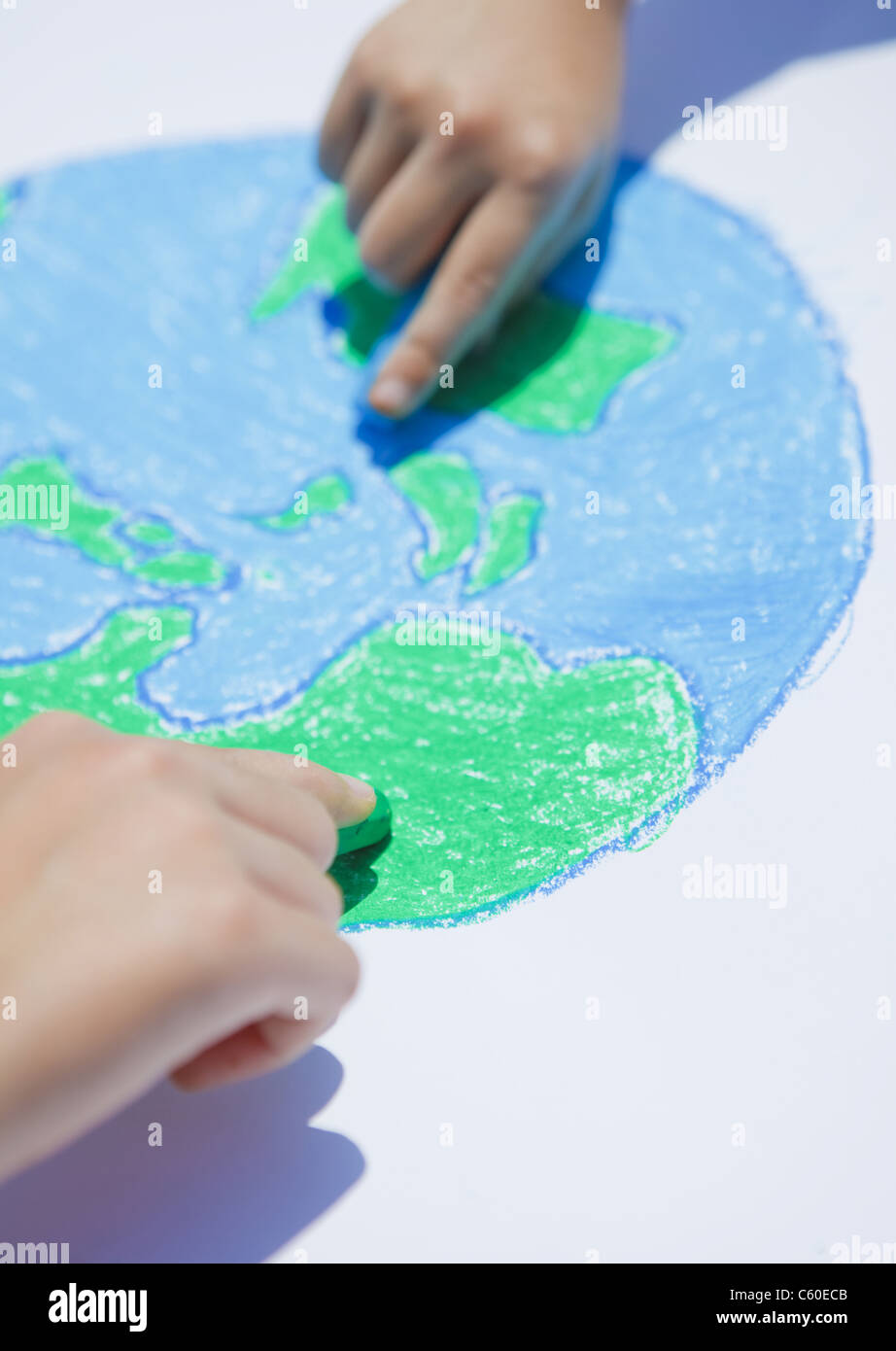 Globe Drawing Stock Photos & Globe Drawing Stock Images - Alamy