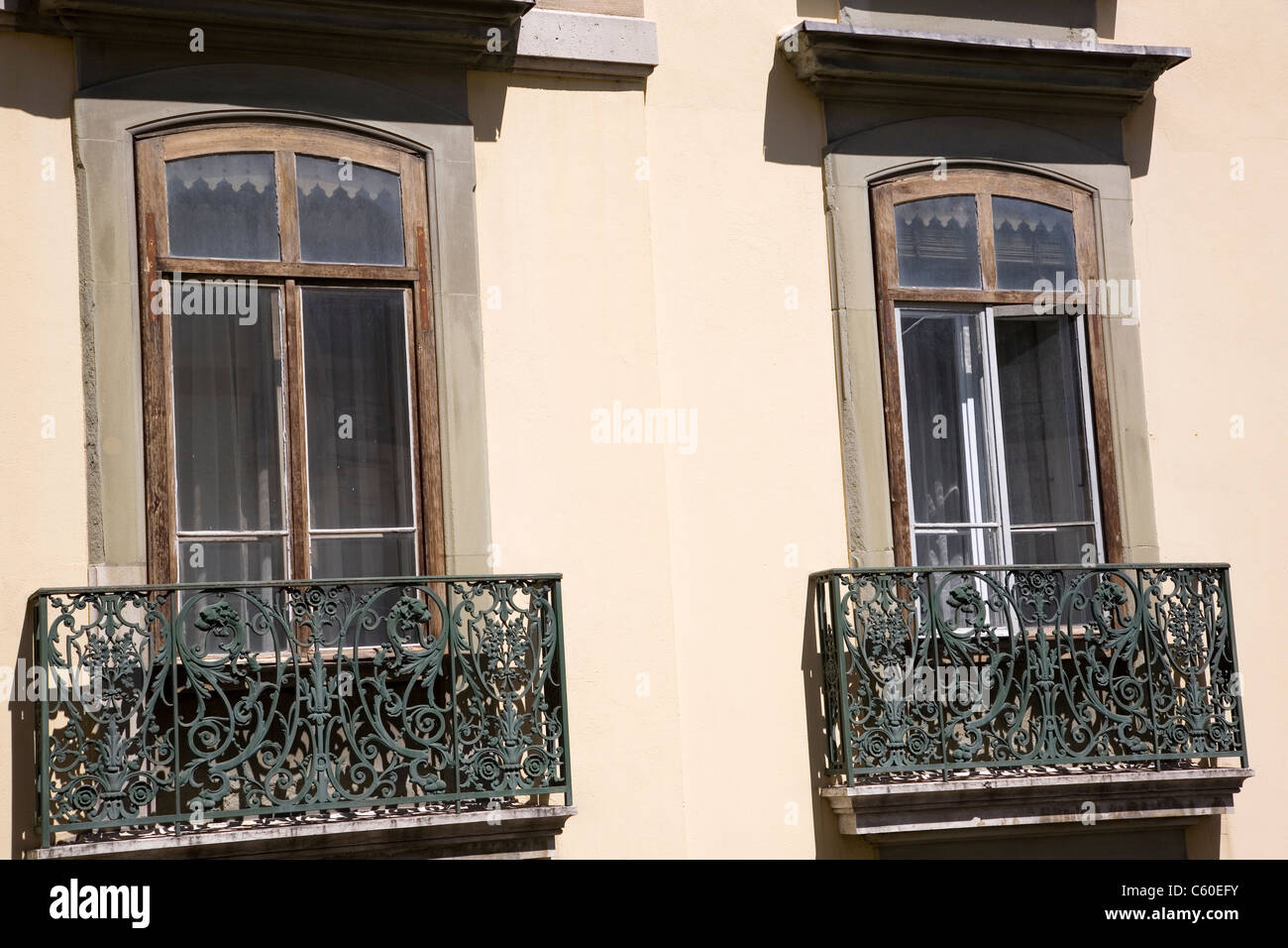 Geneva switzerland windows architecture hi-res stock photography and ...