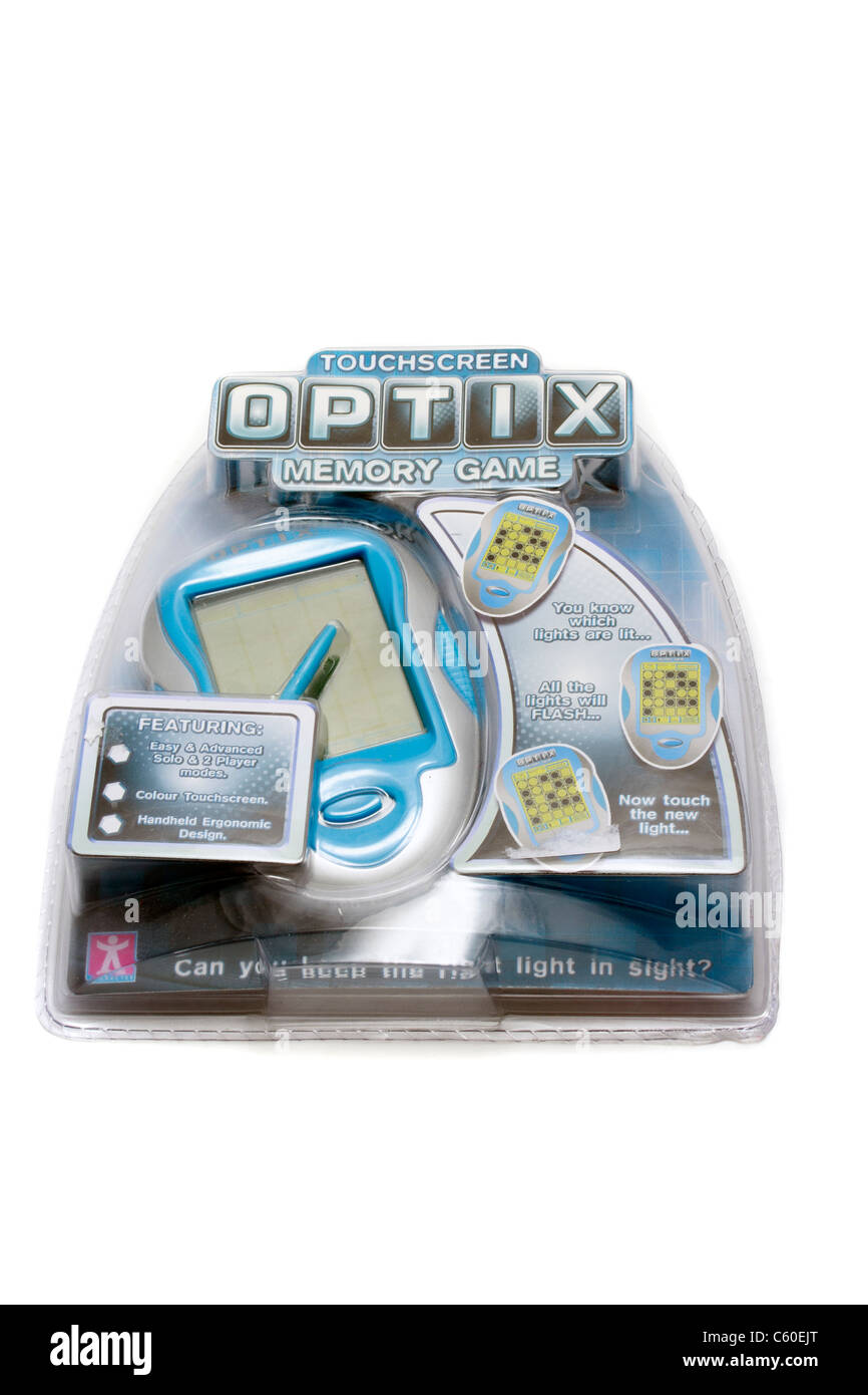 OPTIX touchscreen memory game ideal for a car journey for ages 5 years ...
