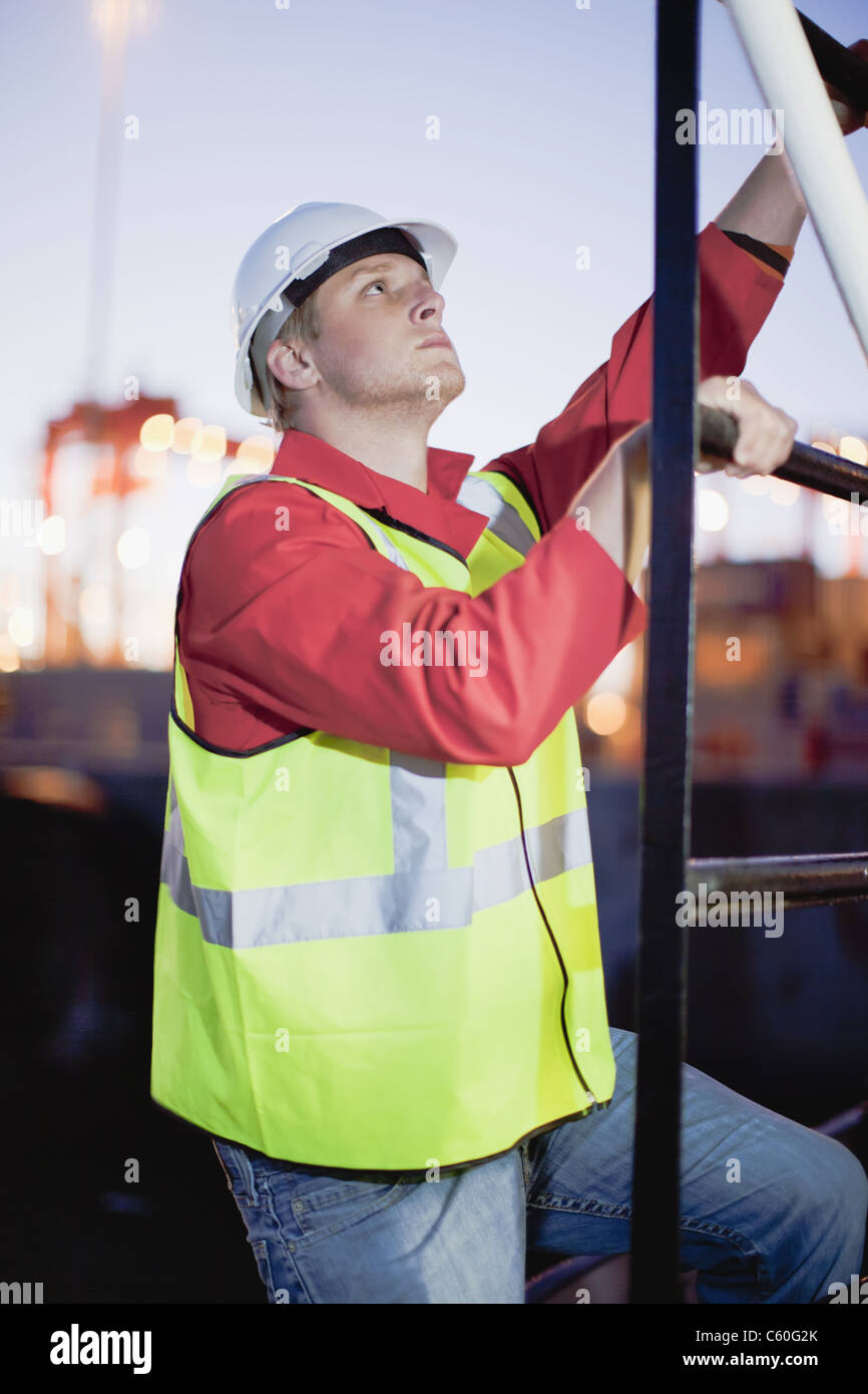 Ladder in shipyard hi-res stock photography and images - Alamy