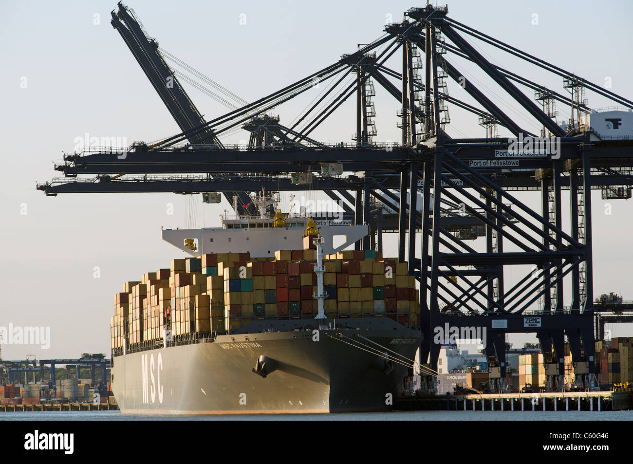 Container Berth High Resolution Stock Photography and Images - Alamy