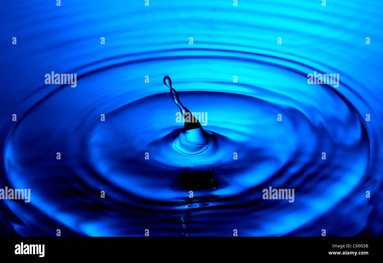 Blue ripples blue hi-res stock photography and images - Alamy