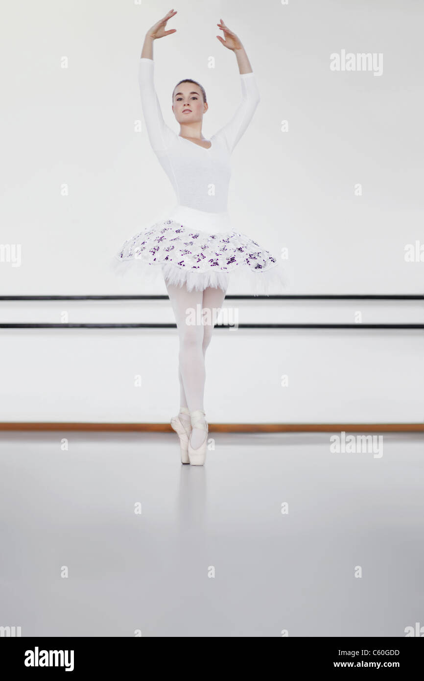 Woman in ballet costume dancing Stock Photo - Alamy