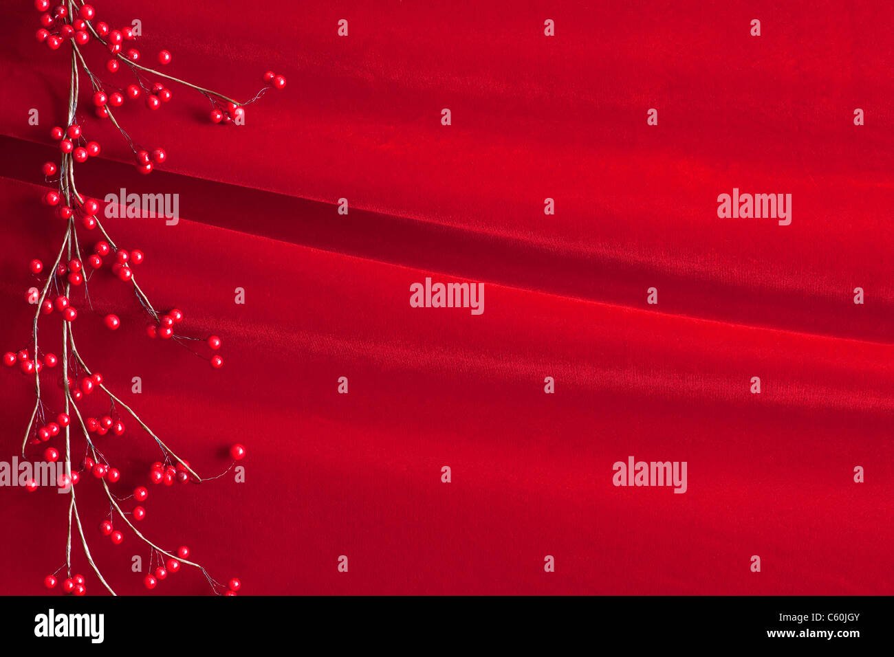 Red velvet border hi-res stock photography and images - Alamy