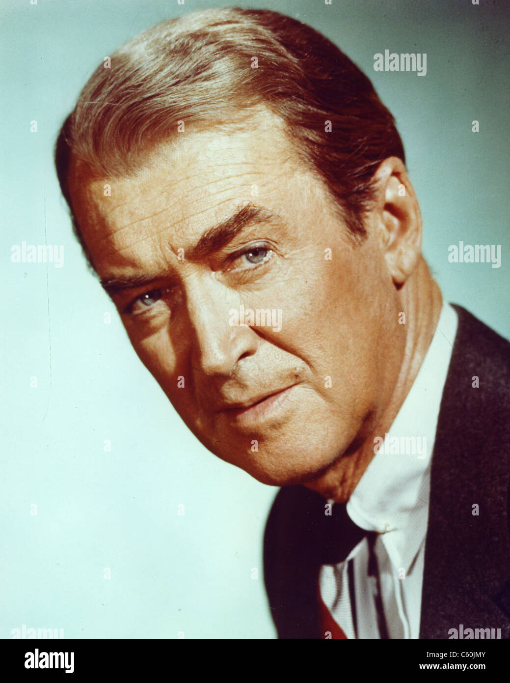 JAMES STEWART (1908-1997) US film and stage actor about 1960 Stock ...