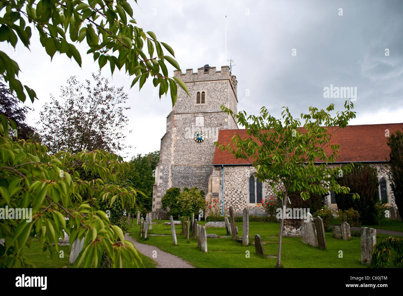 Holy Trinity Parish Church, Cookham, Berkshire, England, UK Stock Photo ...
